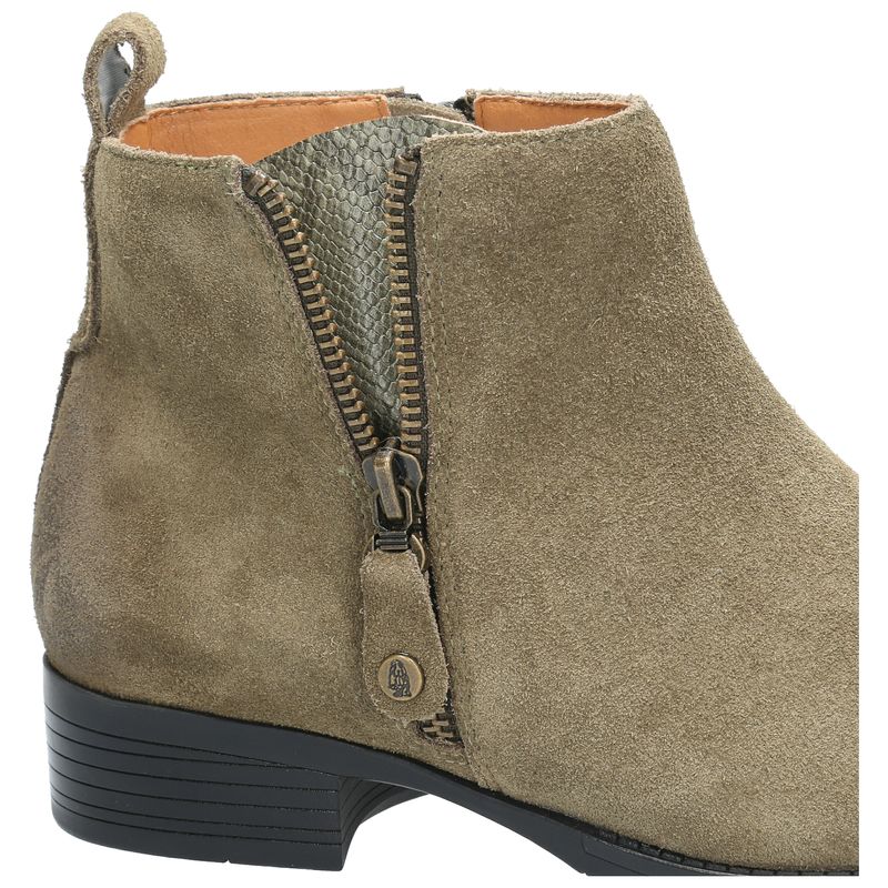 Botín Cuero Mujer Eka-Hush Puppies Chile - Hush Puppies Chile Walk Happy